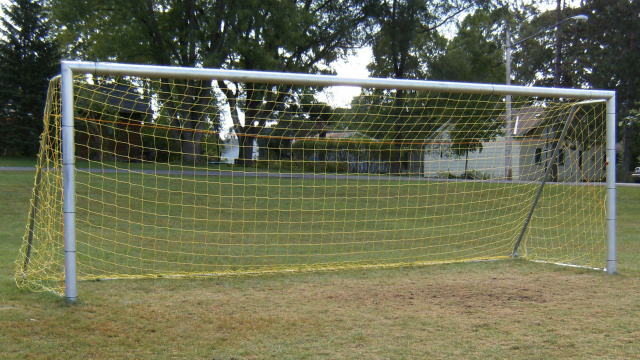 4" Round Aluminum Soccer Goals